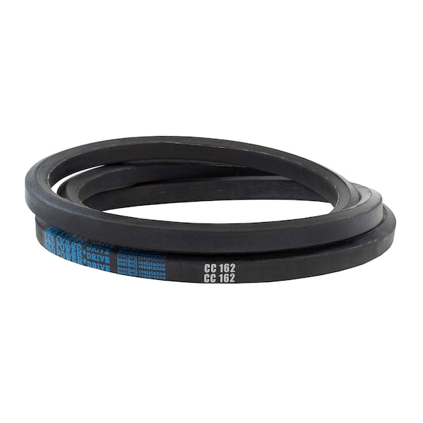 D&D CC162 Double-Sided V-Belt, 168 2/5 in Outside Length, 7/8 in Top Width, 23/32 in Thickness ...